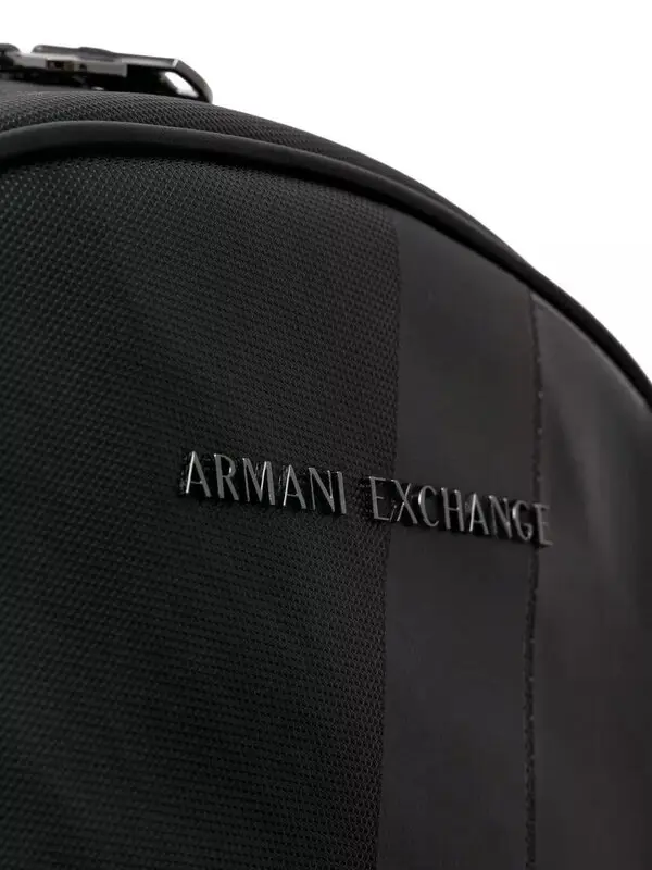 Armani Exchange Logo Plaque Backpack