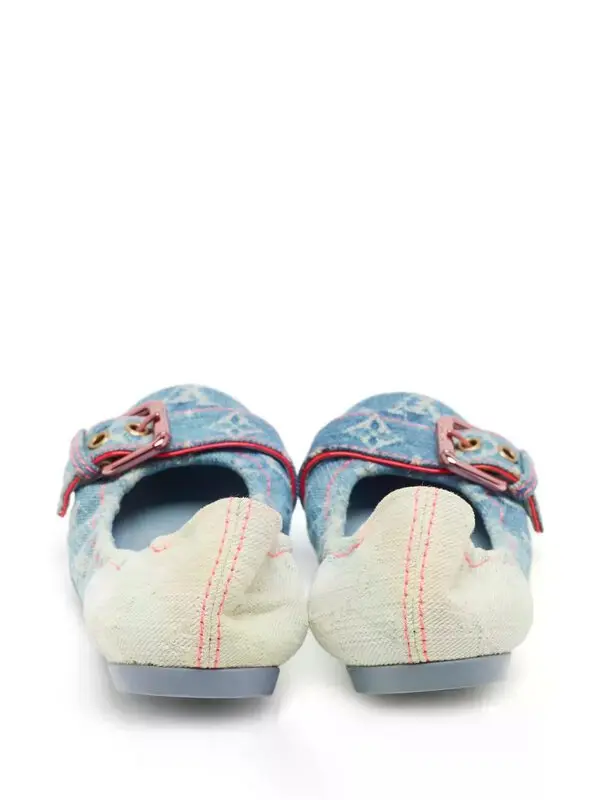 LOUIS VUITTON Monogram Ballet Flats