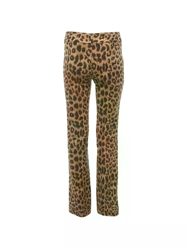 Moschino Animal Print Tailored Trousers