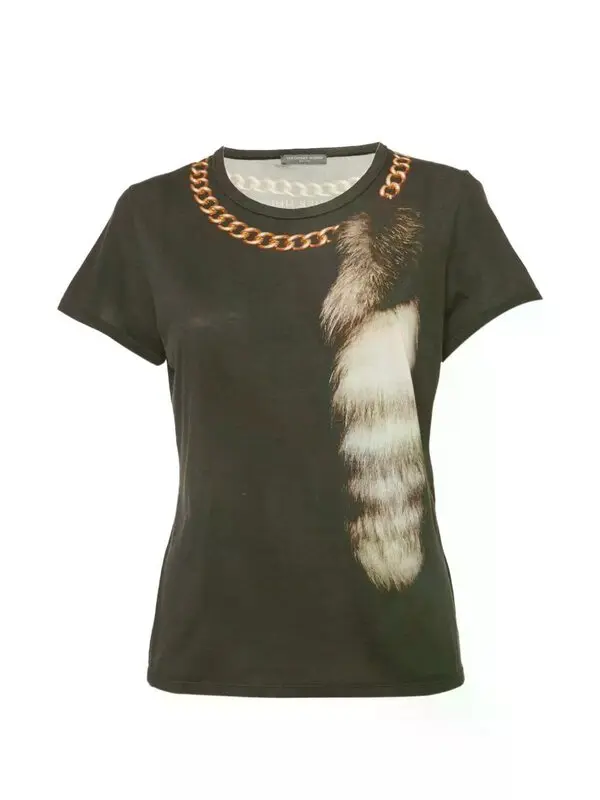 Alexander McQueen Chain Print T-shirt