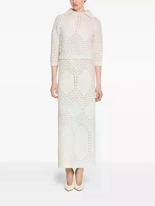 Elie Saab Polo Collar Sweater