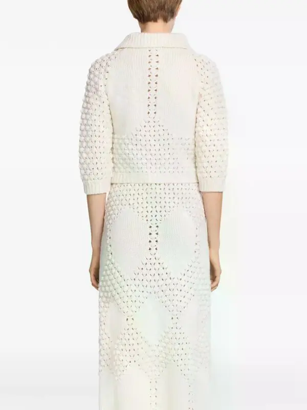Elie Saab Polo Collar Sweater