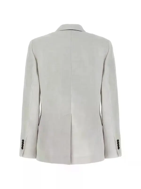 Brunello Cucinelli Single-breasted Blazer - Grey
