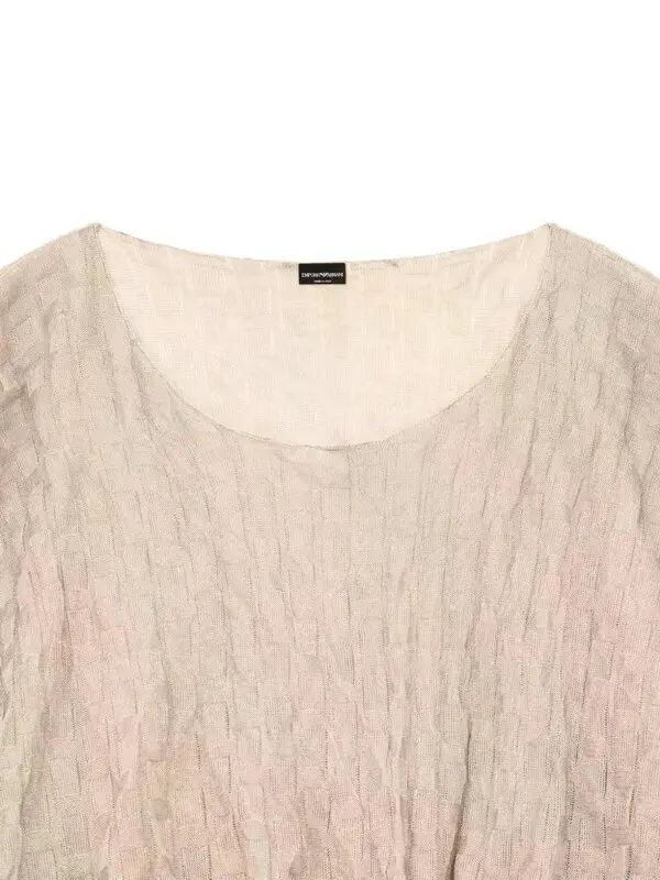 Emporio Armani Brushed Jacquard T-shirt