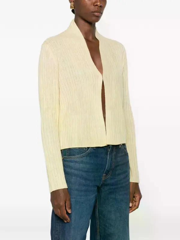 Guest In Residence Stealth Cardigan - Yellow