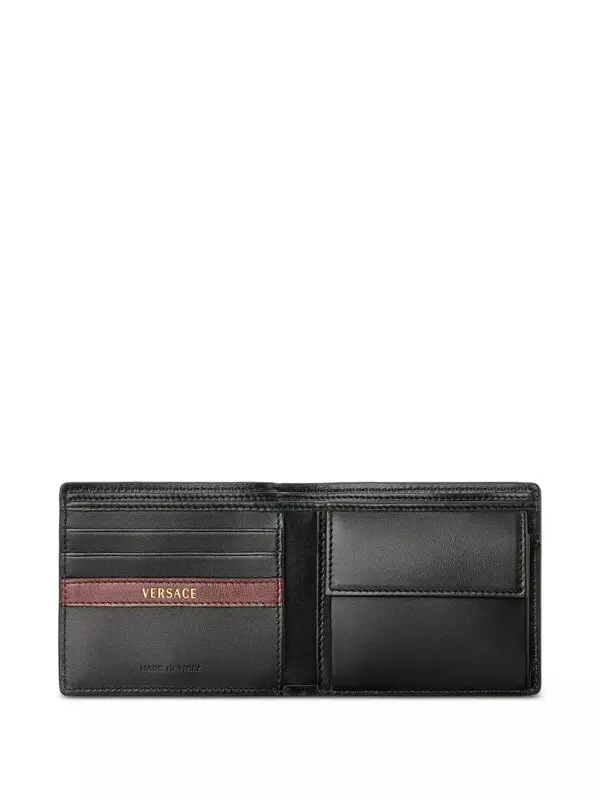 Versace Medusa Plaque Bifold Wallet