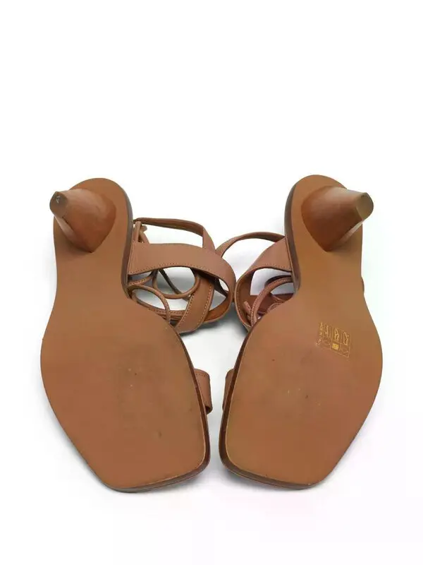 Stella McCartney Faux Leather Ankle Strap Sandals