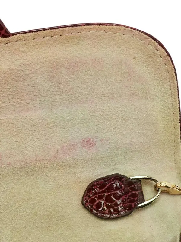 ASPINAL OF LONDON Ava Croc-embossed Shoulder Bag