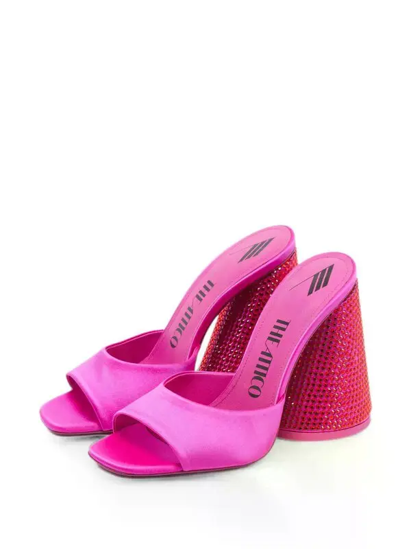 Attico Luz Crystal-embellished Sandals