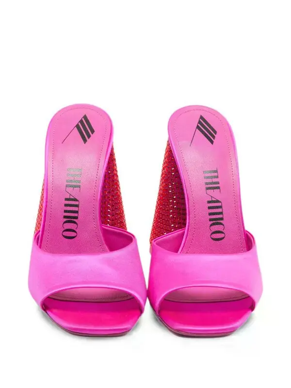 Attico Luz Crystal-embellished Sandals