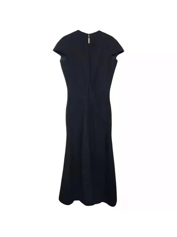 JIL SANDER Cap-sleeve Wool Maxi Dress