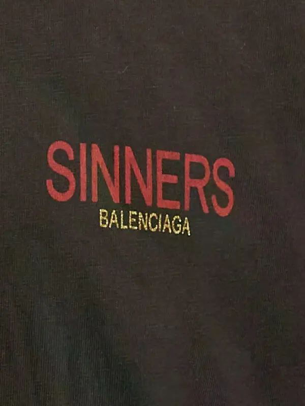 Balenciaga Sinners Oversized T-shirt