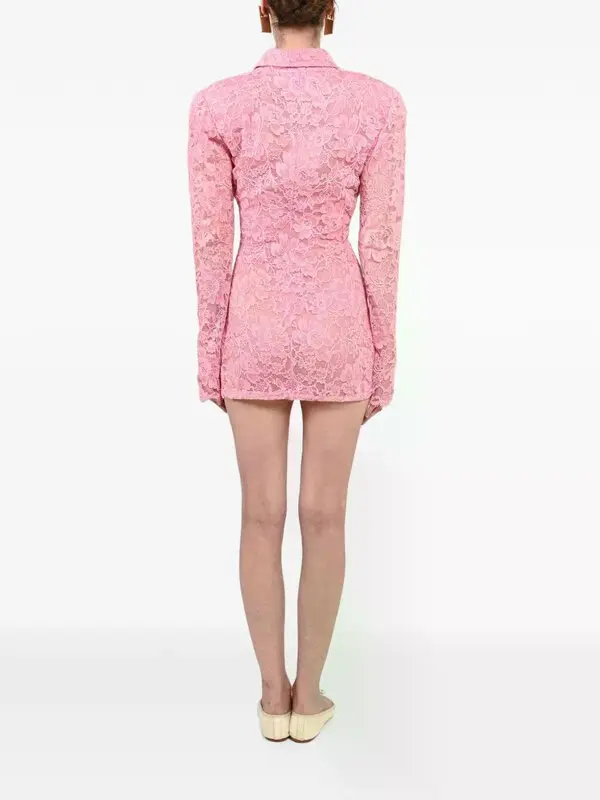 ROWEN ROSE Lace Long-sleeve Dress