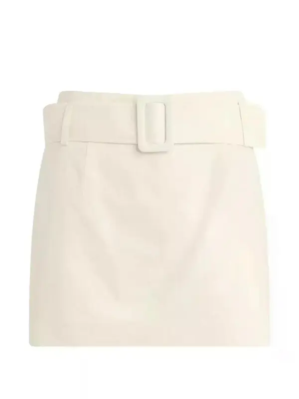 FAVORITE DAUGHTER Farrah Belted Skort - Neutrals