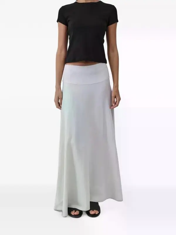 ST. AGNI Fluid Circle-hem Skirt