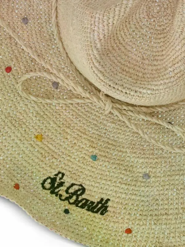 MC2 SAINT BARTH Wide-brim Hat - Neutrals