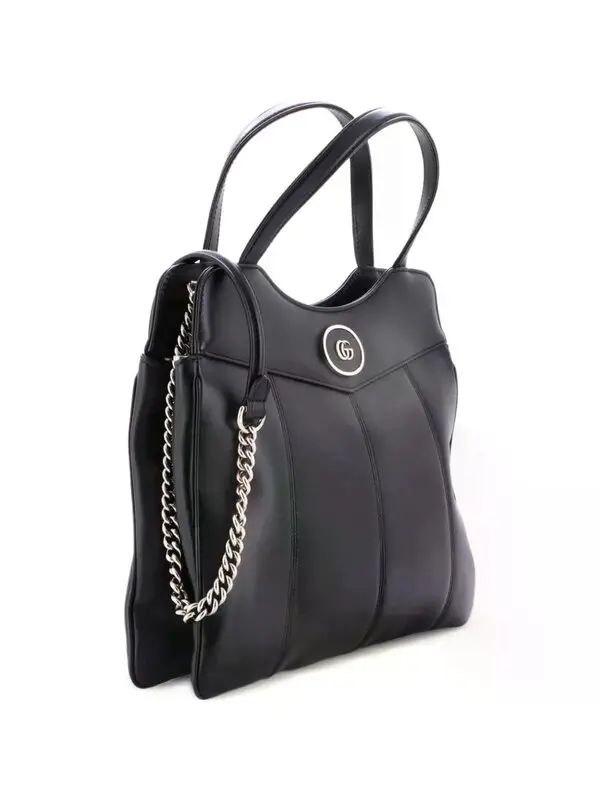 Gucci Petite Gg Quilted Leather Medium Tote Bag