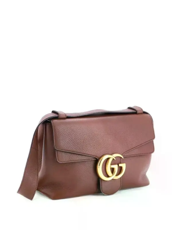 Gucci Gg Marmont Leather Small Shoulder Bag