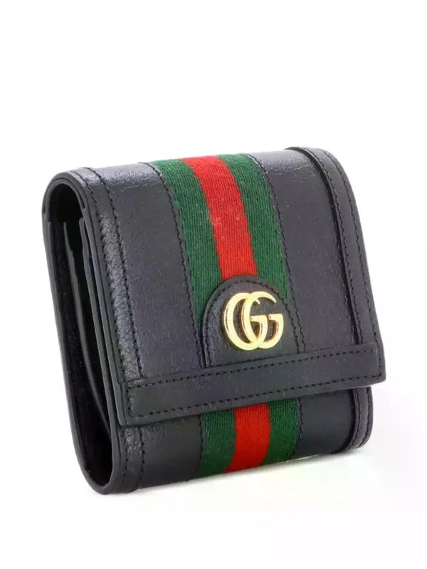 Gucci Ophidia Card Case Wallet Leather Small Wallets