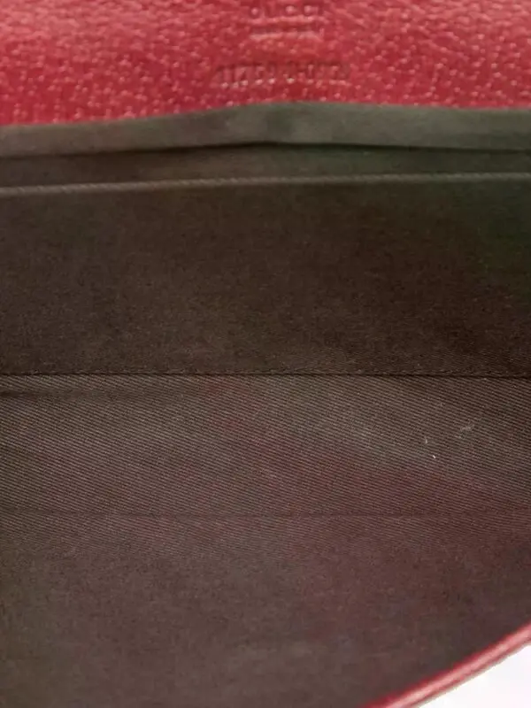 Gucci Gg Canvas Bamboo Bar Crossbody Bag