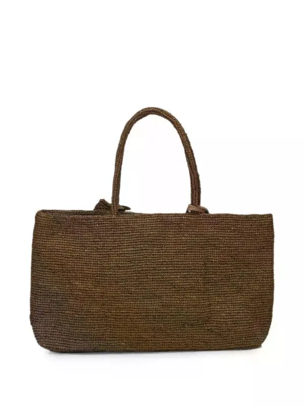 AFAR Woven Raffia Shoulder Bag