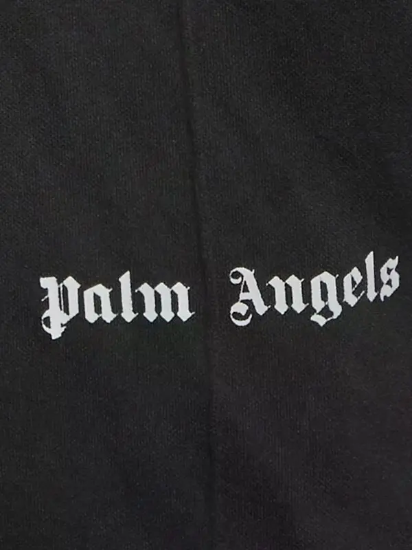 Palm Angels Logo Print Side Stripe Track Pants