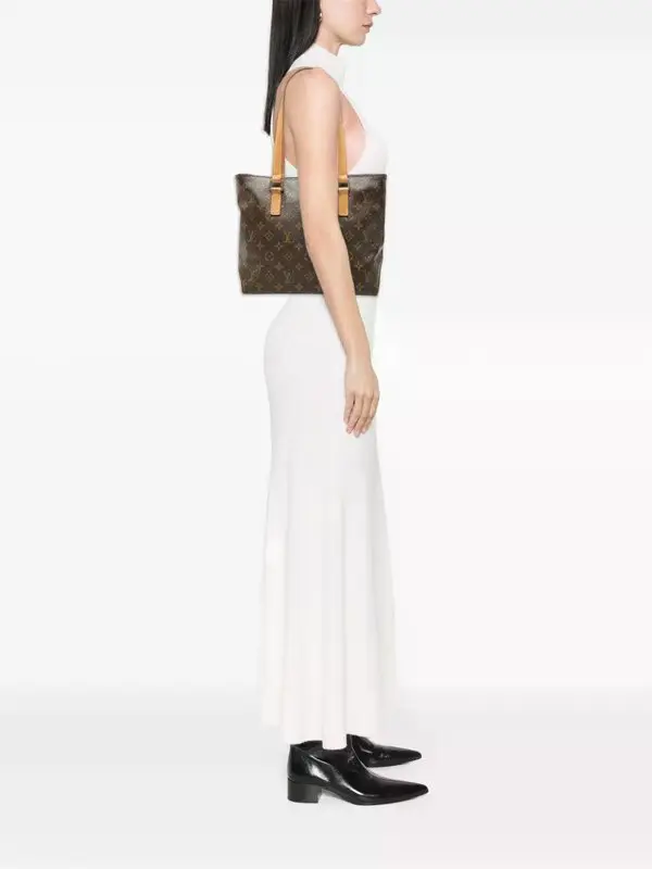 LOUIS VUITTON Monogram Canvas Cabas Piano Tote Bag