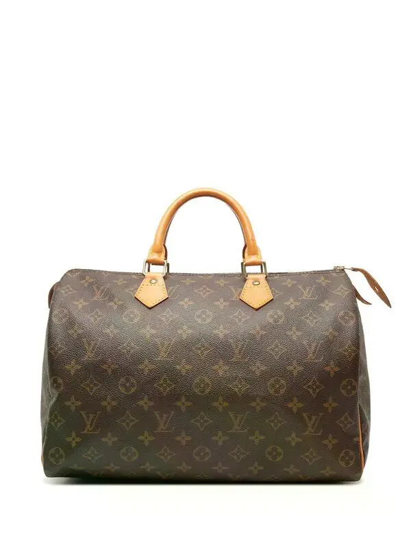 LOUIS VUITTON Monogram Speedy 35 Boston Bag