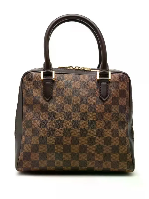 LOUIS VUITTON Damier Ebene Brera Handbag - Brown