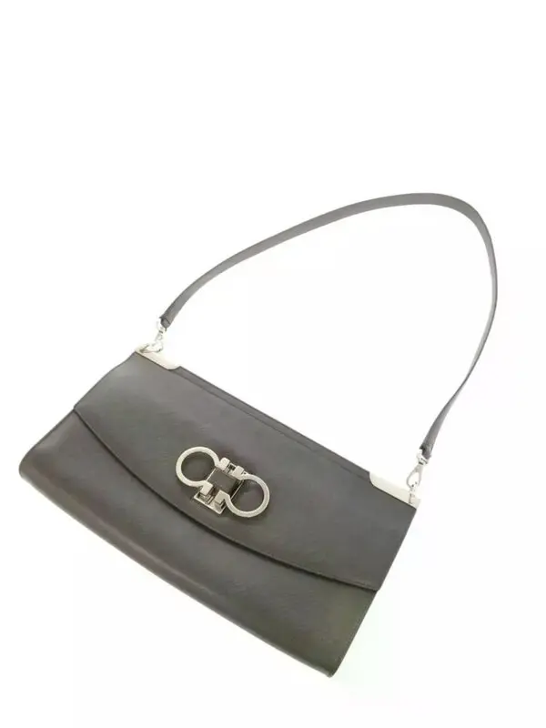 FERRAGAMO Double Gancini Shoulder Bag