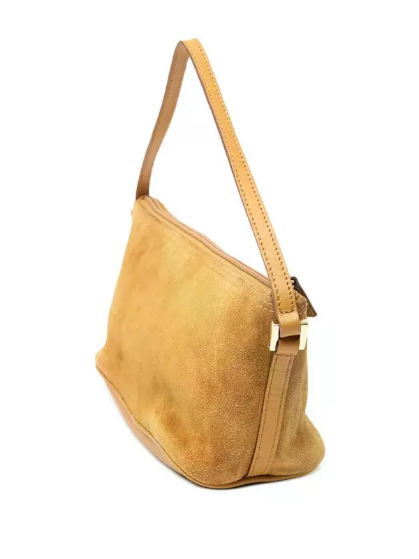 Gucci Suede Boat Shoulder Bag