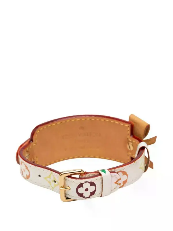 LOUIS VUITTON Monogram Multicolore Address Wish Wrap Bracelet