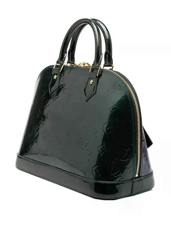 LOUIS VUITTON Monogram Vernis Alma Pm Handbag