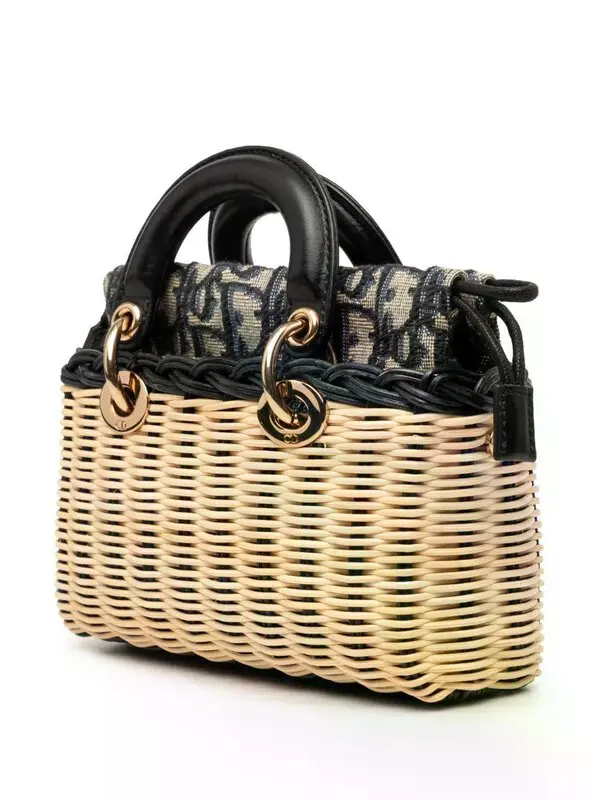 Dior Micro Wicker Lady D-joy Satchel