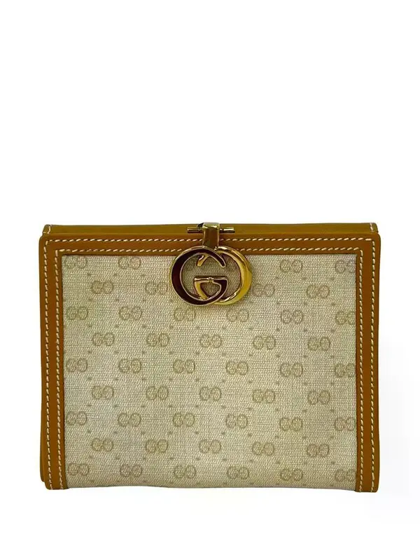 Gucci 20th Century Micro Gg Supreme Bifold Wallet Small Wallets