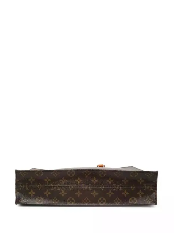 LOUIS VUITTON Monogram Sac Plat Tote Bag