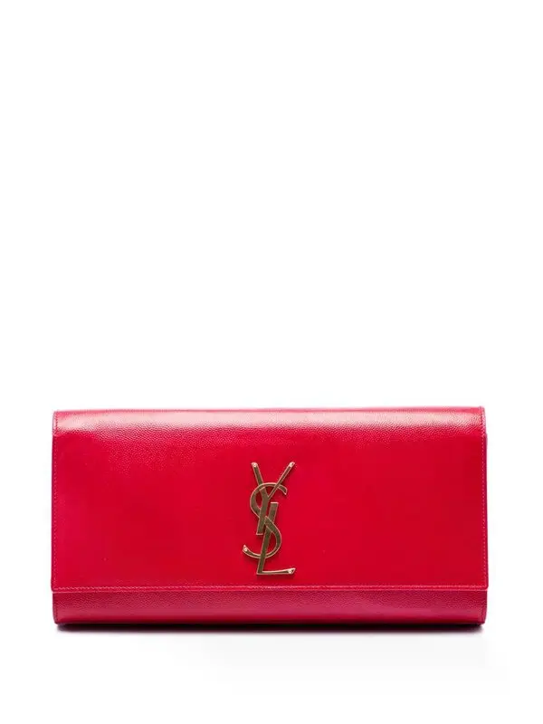 Saint Laurent Monogram Cassandre Clutch Bag