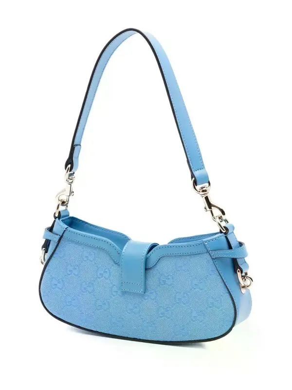 Gucci Mini Gg Canvas Moon Side Shoulder Bag