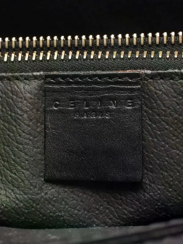 Celine Macadam Coated Canvas Handbag