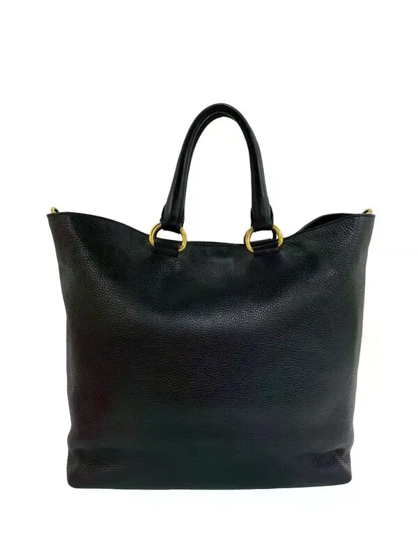 Prada Vitello Daino Convertible Tote Satchel