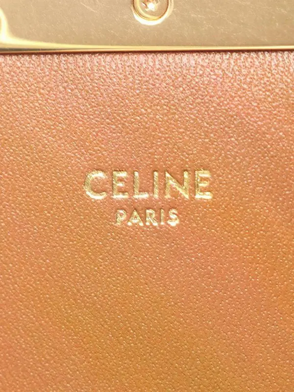 Celine Triomphe Crossbody Bag - White