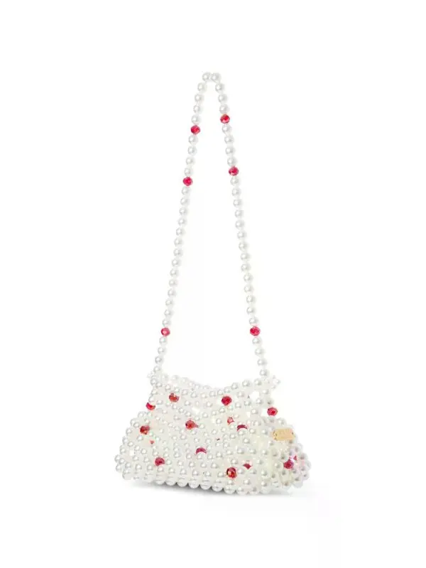 0711 TBILISI Lucy Bead-embellished Mini Bag