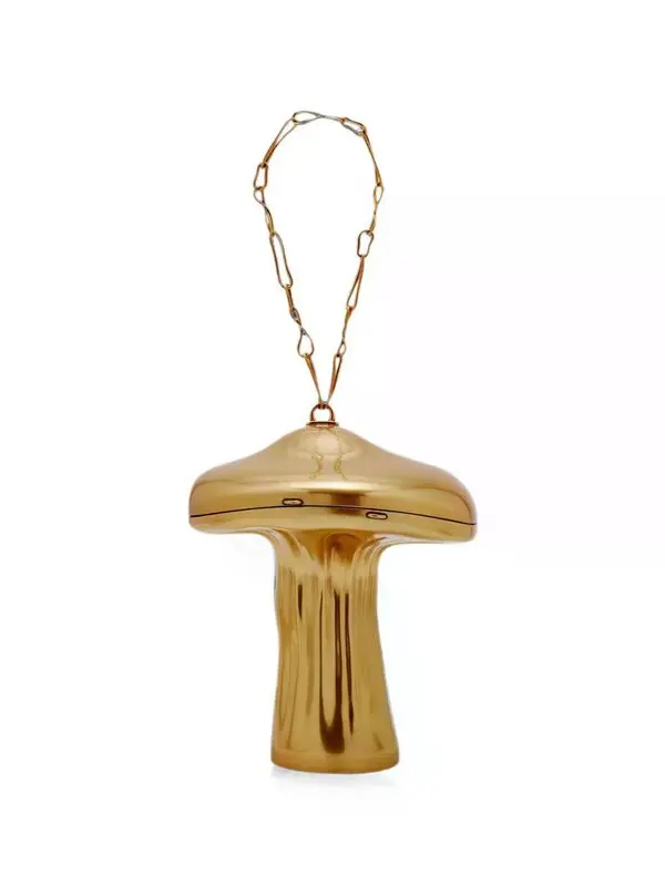 Cult Gaia Mushroom Clutch Bag - Gold