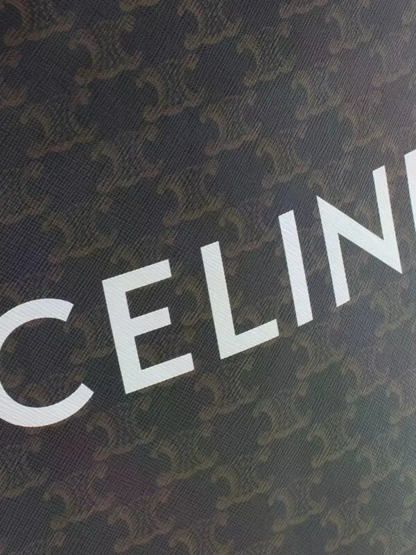 Celine Triomphe Vertical Cabas Tote Satchel