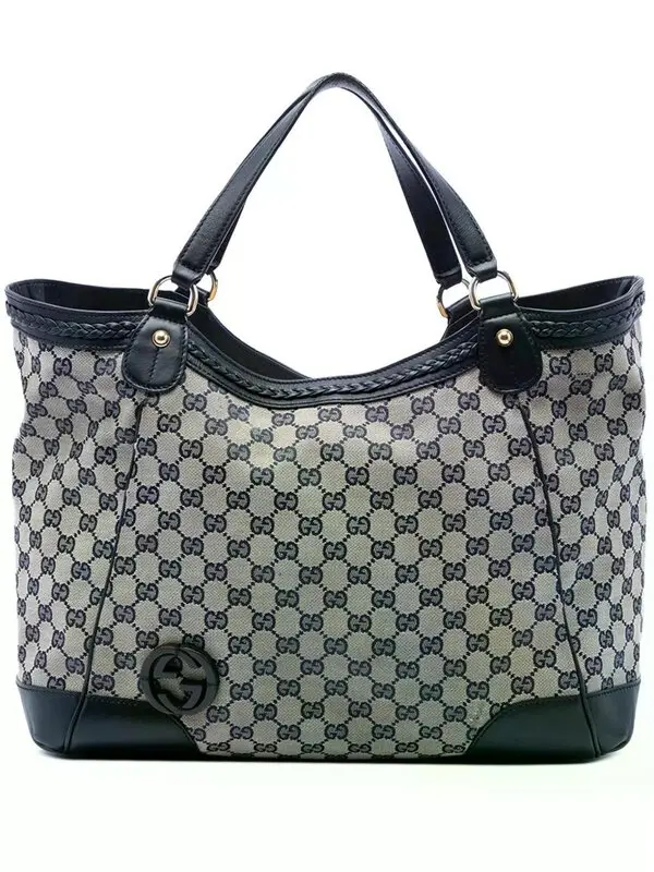 Gucci Gg Canvas Brick Lane Tote Bag - Neutrals