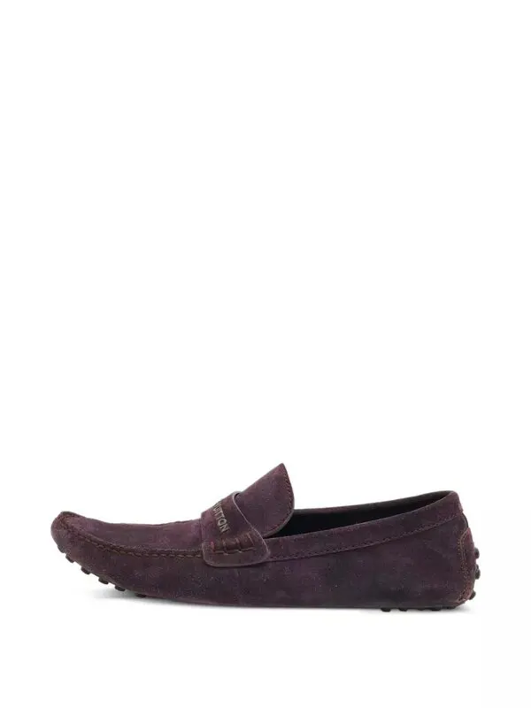 LOUIS VUITTON Monte Carlo Driver Shoes - Purple