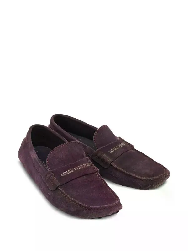 LOUIS VUITTON Monte Carlo Driver Shoes - Purple