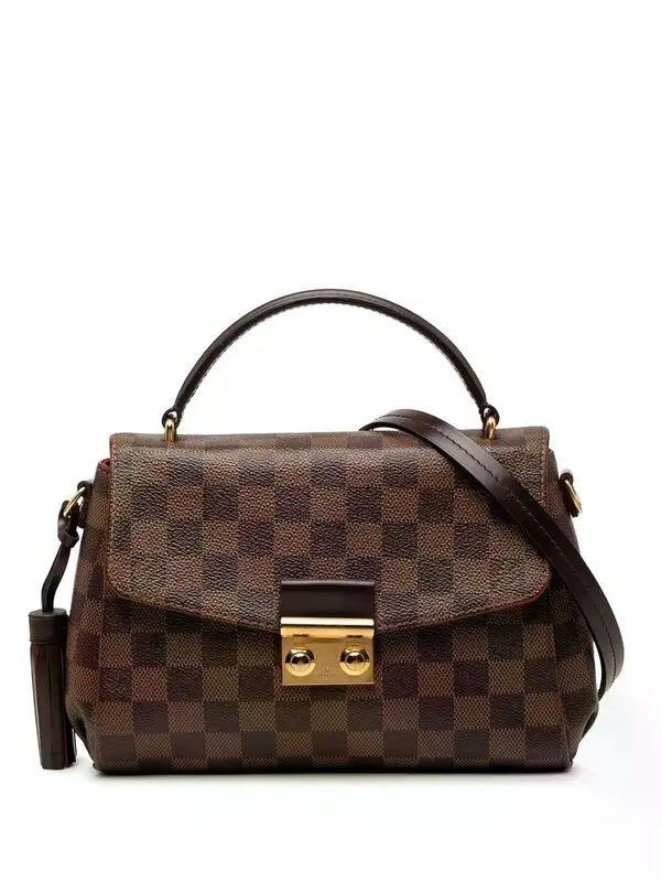 LOUIS VUITTON Damier Ebene Croisette Satchel