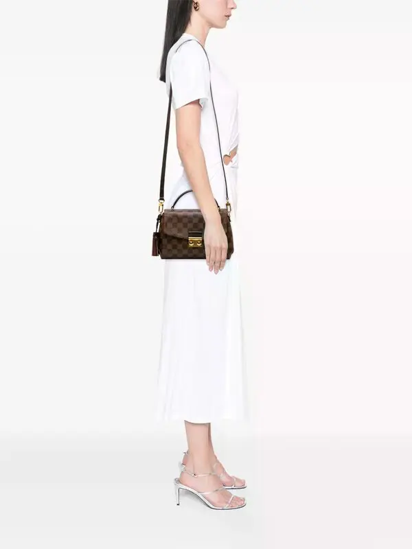 LOUIS VUITTON Damier Ebene Croisette Satchel