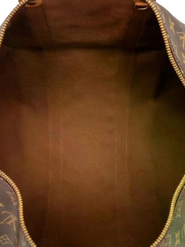 LOUIS VUITTON Monogram Keepall Bandouliere 45 Travel Bag